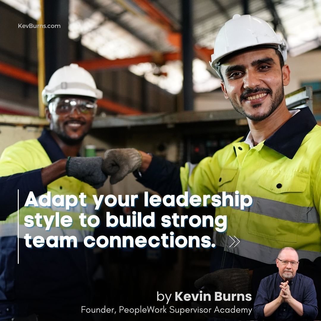 The supervisors who get the best results don't treat their team members ...