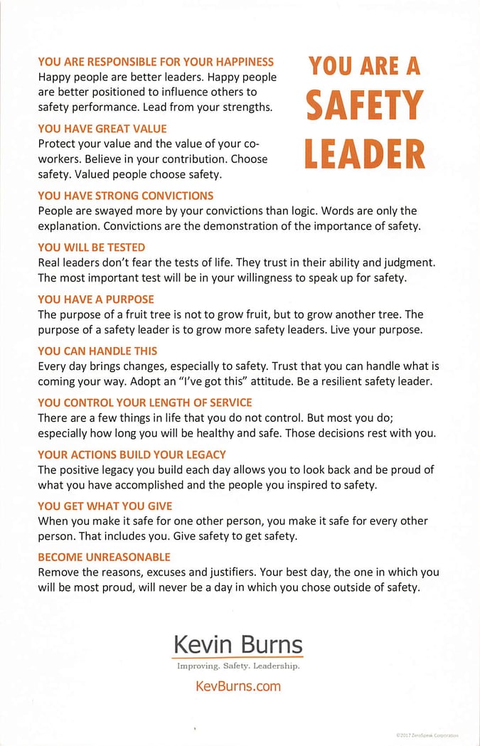 Safety Handouts Are Useless